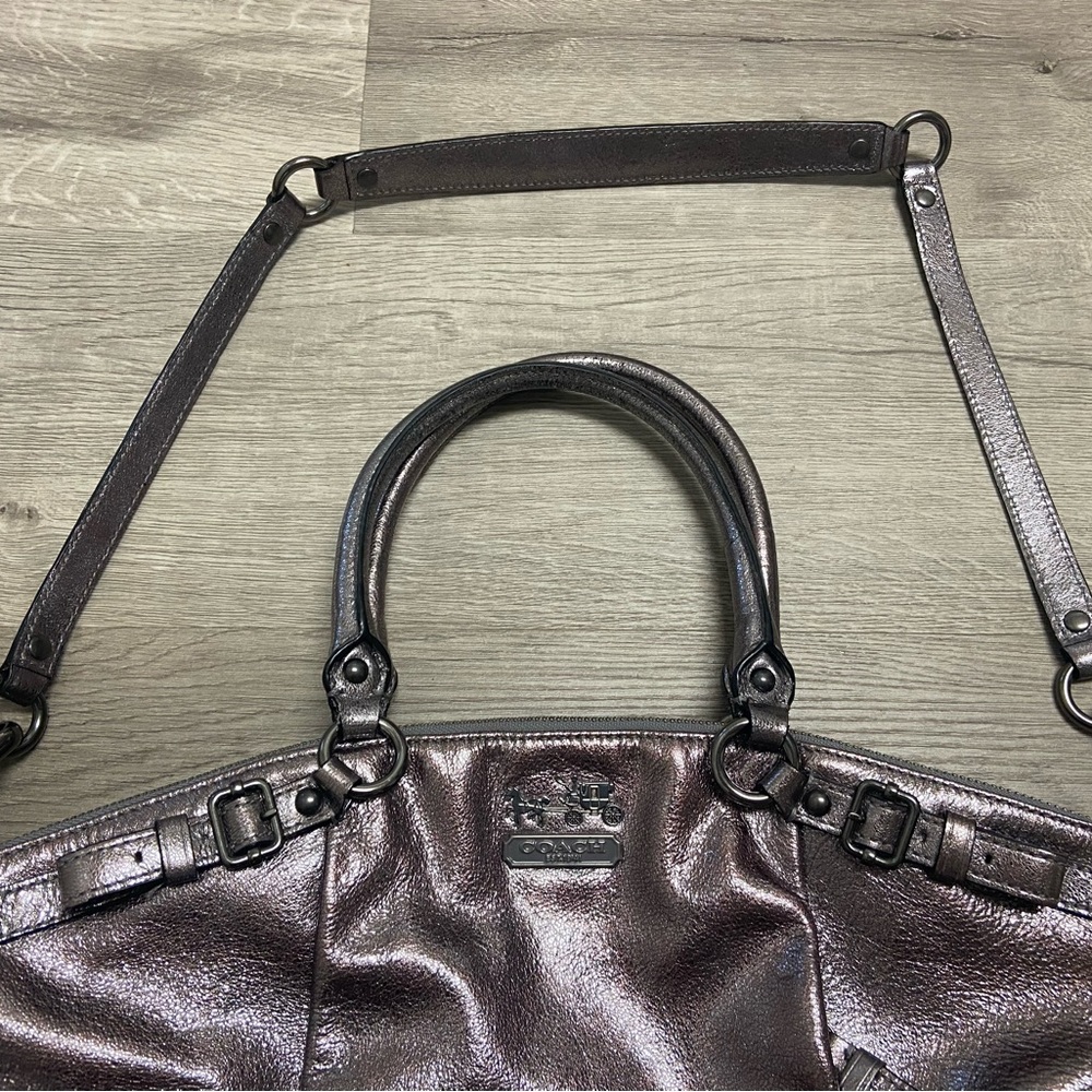 Coach Vintage Madison Lindsay Leather Satchel No 1862… - Gem